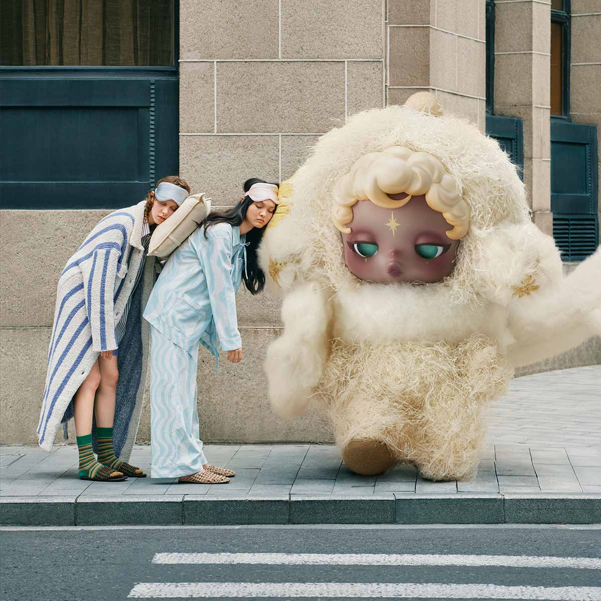 SKULLPANDA You Found Me Pop Mart Series Plush Doll Pendant Halloween E ...