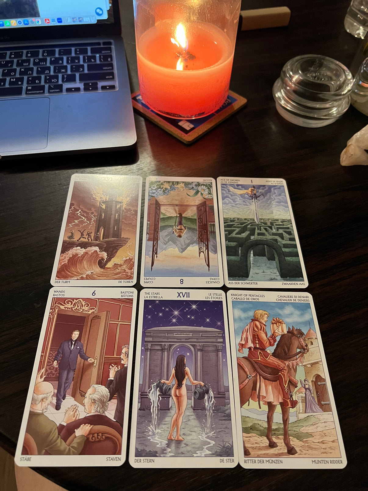 Deep Tarot Reading – Canvas & Charms